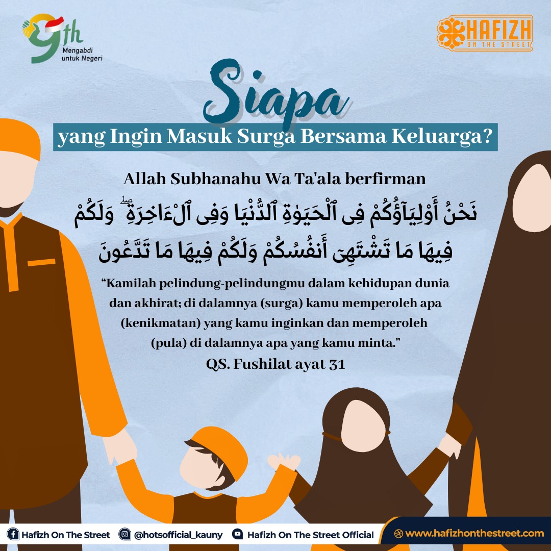 Siapa yang Ingin Masuk Surga Bersama Keluarga? – Hafizh On The Street
